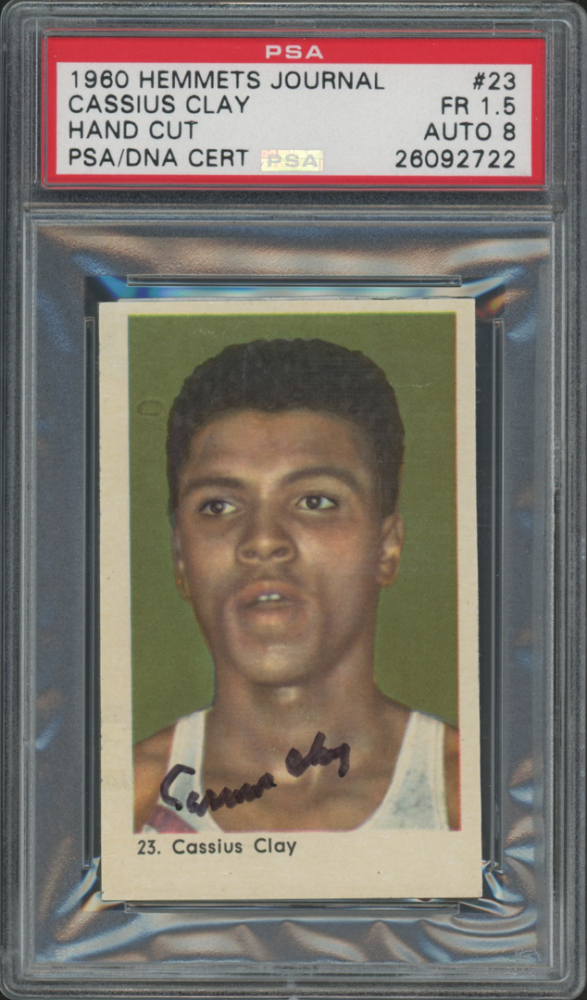 Cassius Clay "Muhammad Ali" Signed 1960 Hemmets Journal #23 RC ...