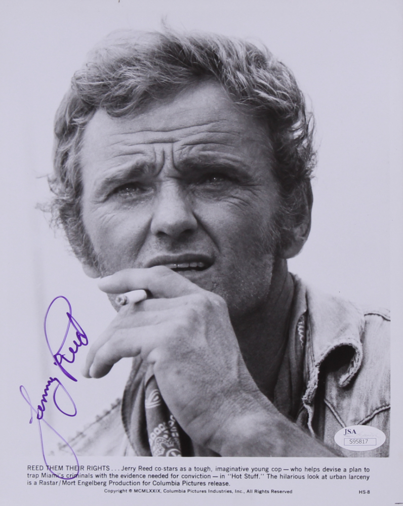 Jerry Reed Signed 8x10 Photo (JSA COA) | Pristine Auction