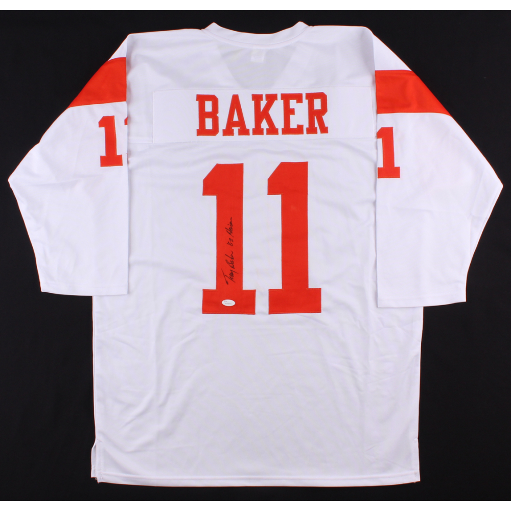 Terry Baker Signed Oregon State Beavers Jersey Inscribed "'62 Heisman ...
