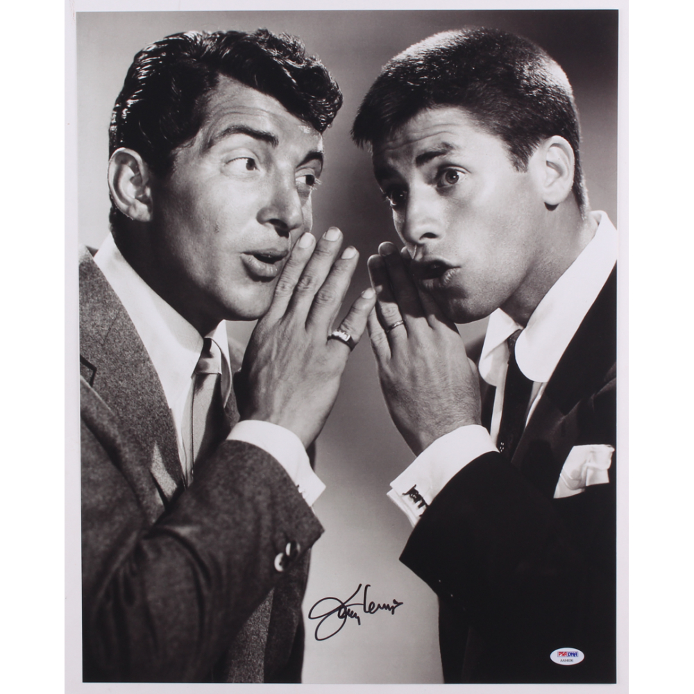 Jerry Lewis Signed 16x20 Photo (PSA COA) | Pristine Auction