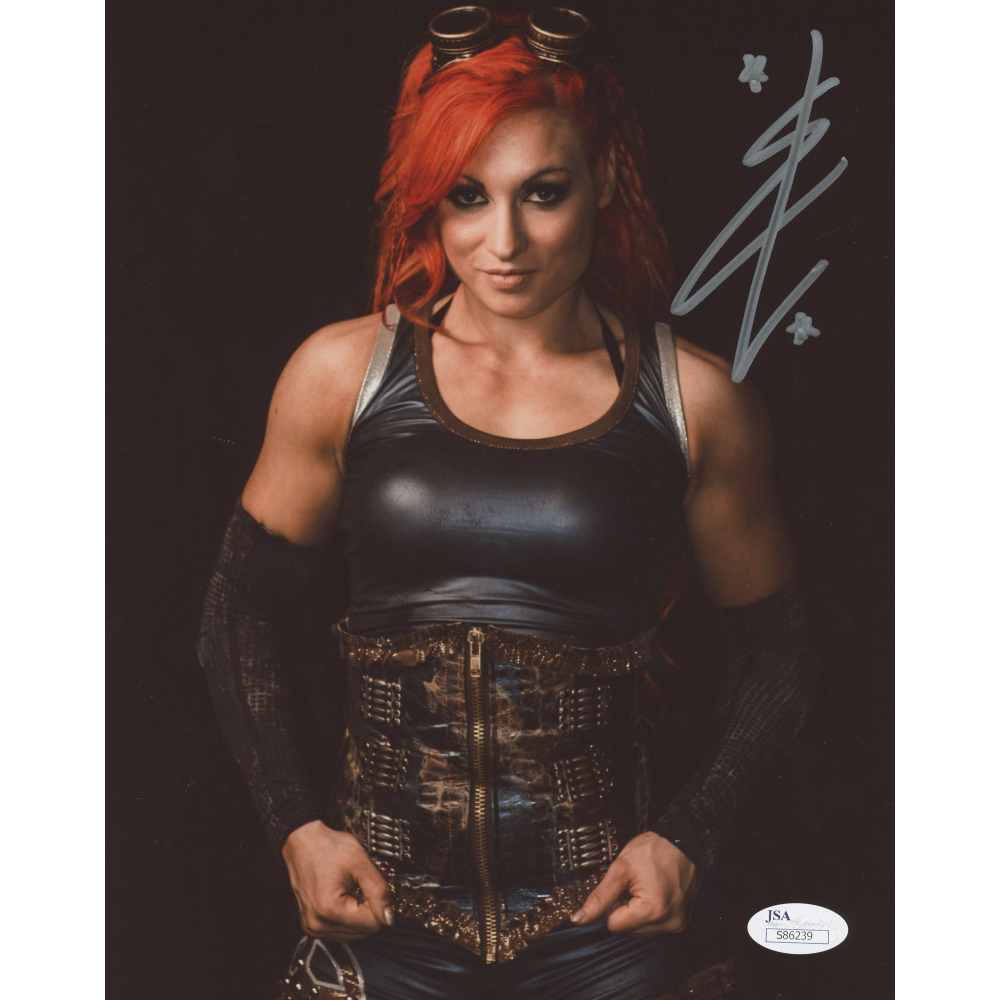 Becky Lynch Signed WWE 8x10 Photo (JSA COA) | Pristine Auction