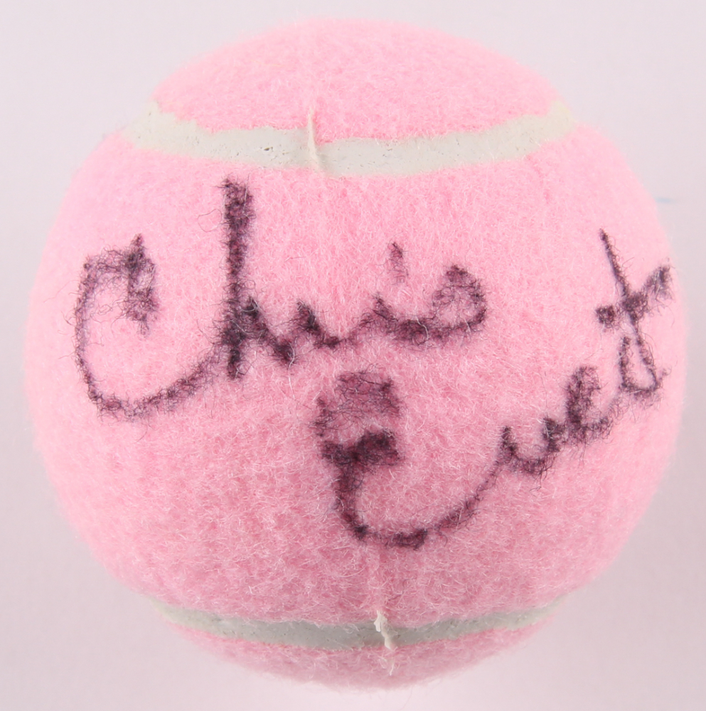 Chris Evert Signed Wilson 1 Tennis Ball (MAB Hologram) | Pristine Auction