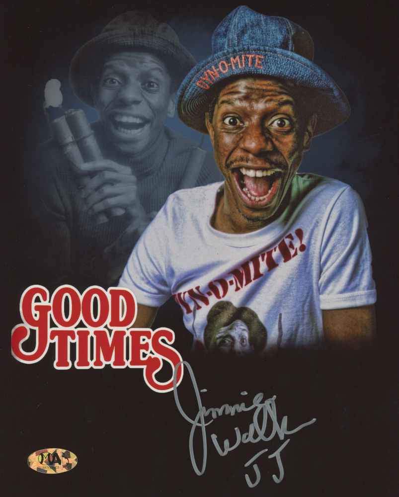 Jimmie Walker Signed "Good Times" 8x10 Photo Inscribed "JJ" (MAB ...