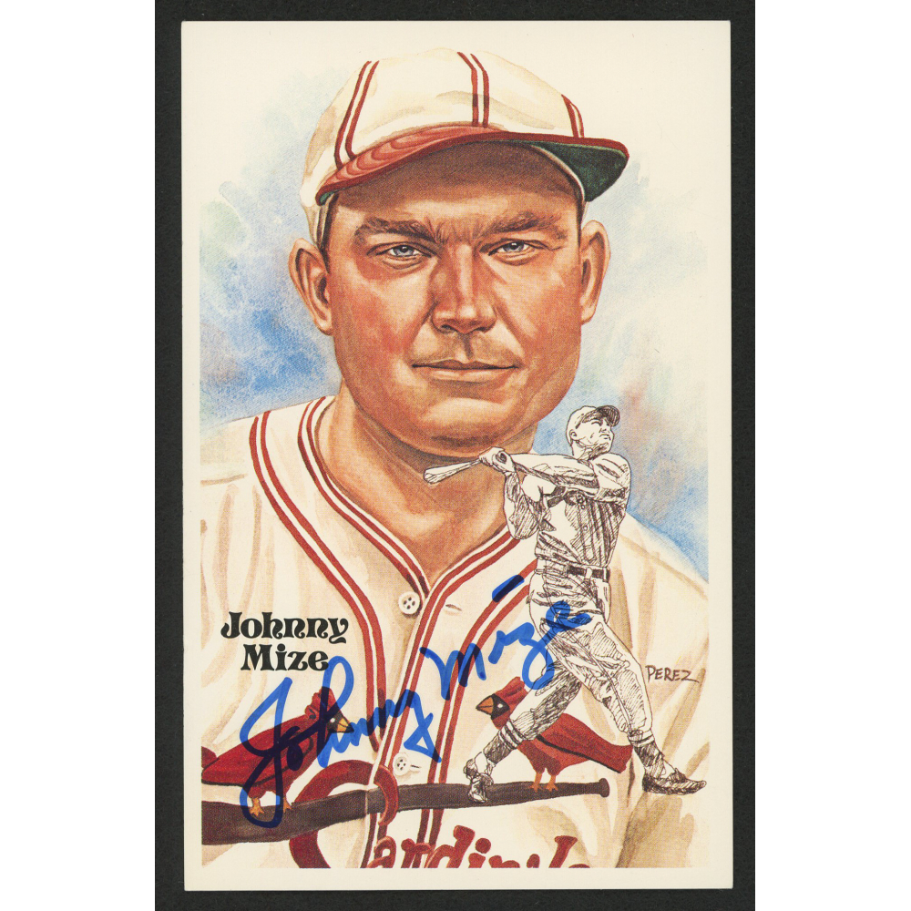 Johnny Mize Signed Limited Edition Postcard (JSA COA) | Pristine Auction