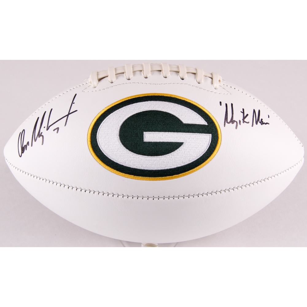 Don Majkowski Signed Packers Logo Football Inscribed "Majik Man" (JSA ...