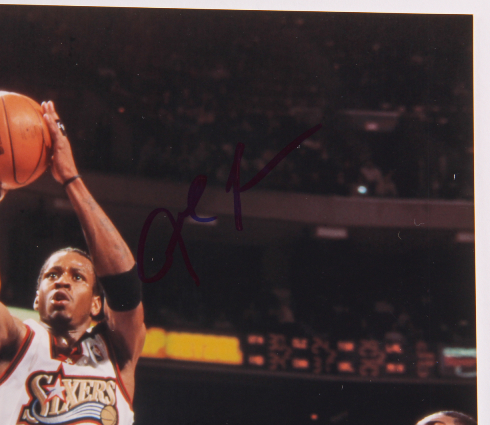 Allen Iverson Signed 76ers 8x10 Photo (JSA COA) | Pristine Auction