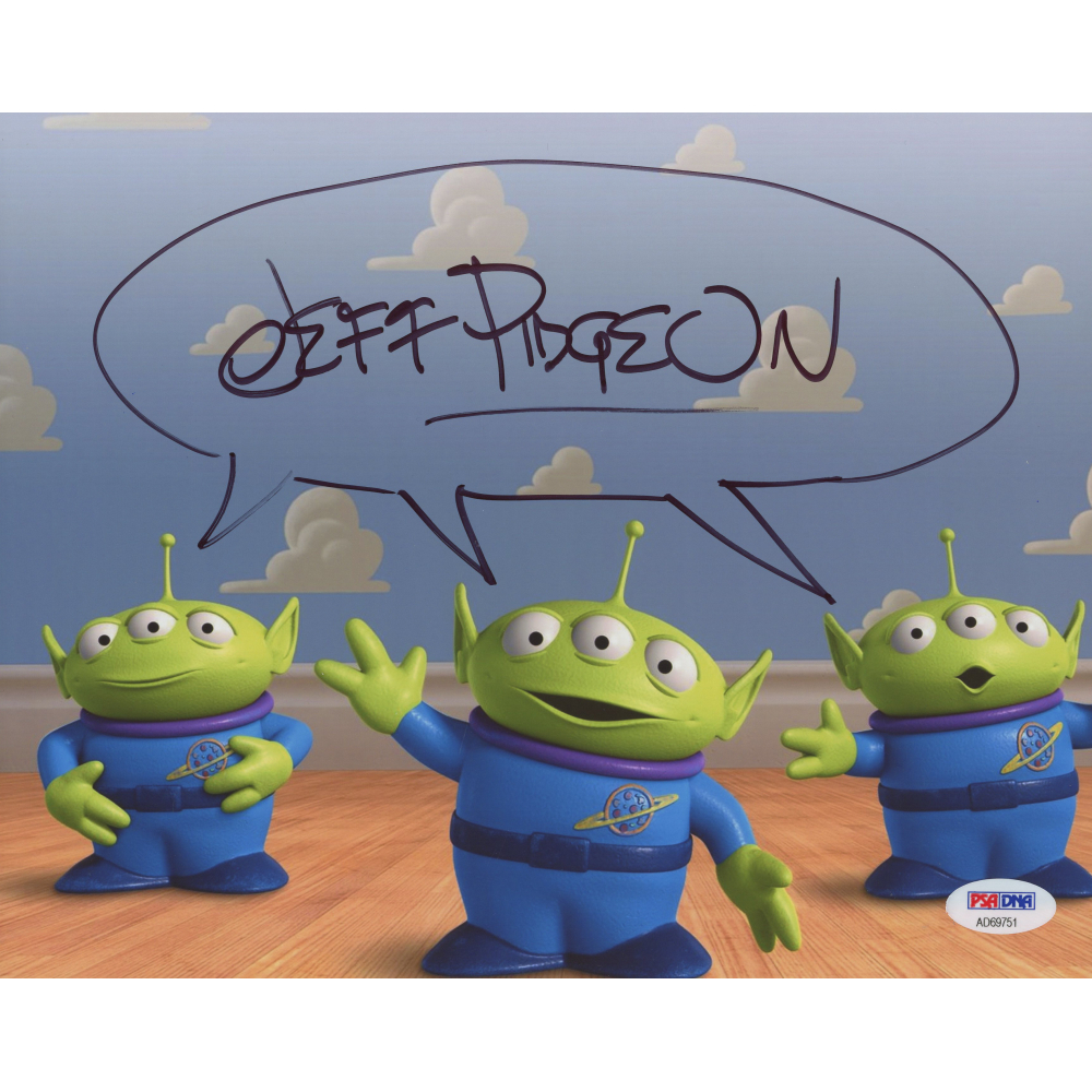 Jeff Pidgeon Signed "Toy Story" 8x10 Photo (PSA COA) | Pristine Auction