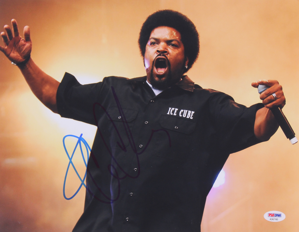 Ice Cube Signed 11x14 Photo (PSA COA) | Pristine Auction
