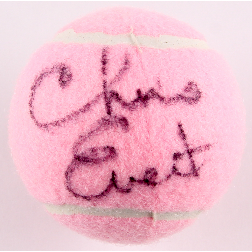 Chris Evert Signed Wilson 4 Tennis Ball (MAB Hologram) | Pristine Auction