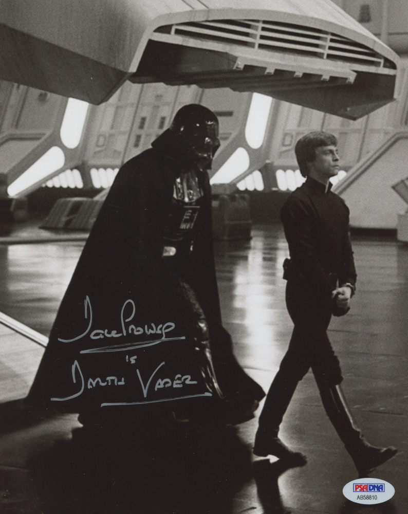 David Prowse Signed "Star Wars" 8x10 Photo Inscribed "Is Darth Vader ...