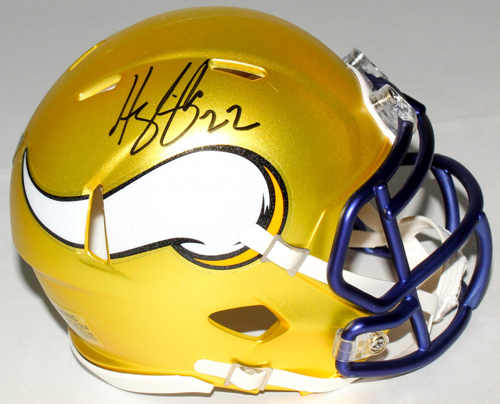 Harrison Smith Signed Vikings Speed Blaze Mini-Helmet (TSE COA ...