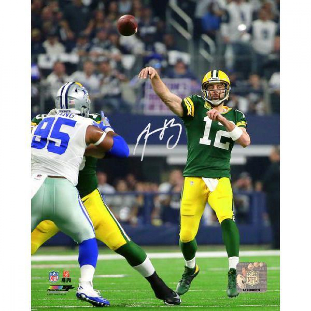 Aaron Rodgers Signed Packers 8x10 Photo (Steiner COA) | Pristine Auction