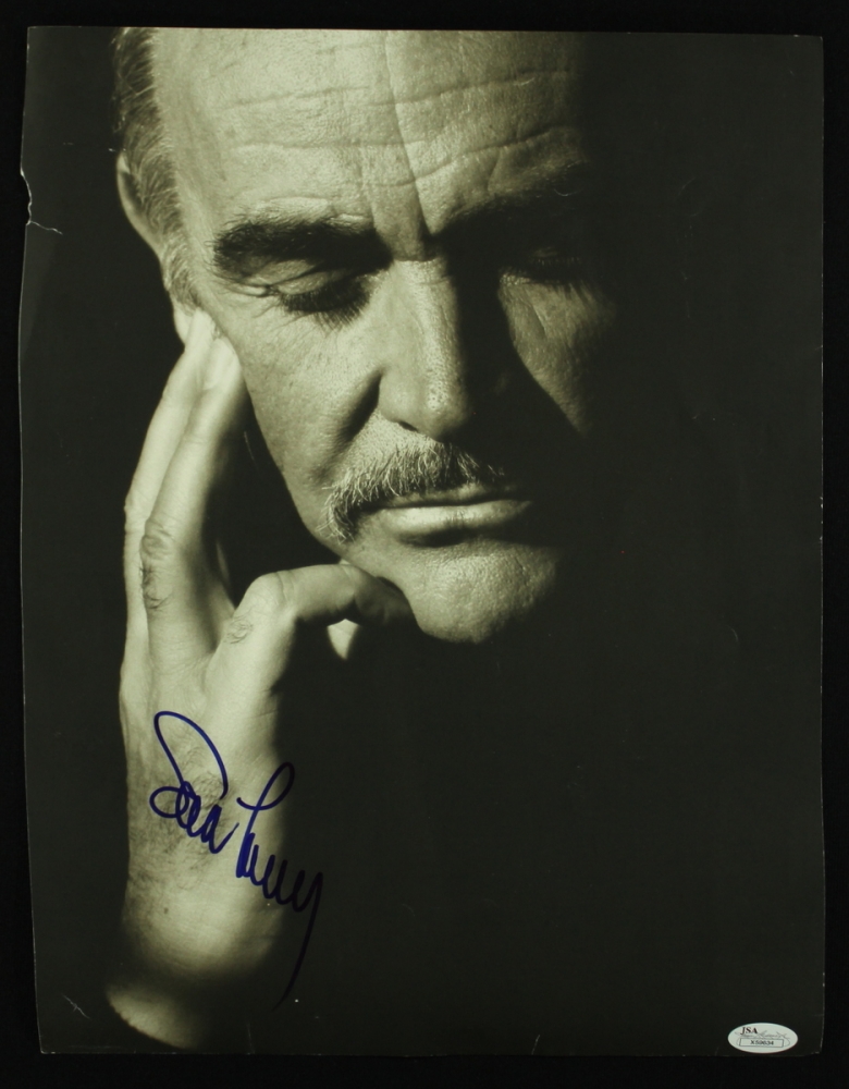 Sean Connery Signed 11x15 Photo (JSA LOA) | Pristine Auction