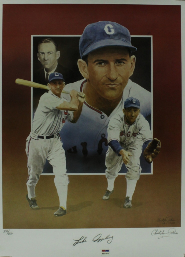 Luke Appling Signed 18x24 Paluso Lithograph (PSA) | Pristine Auction