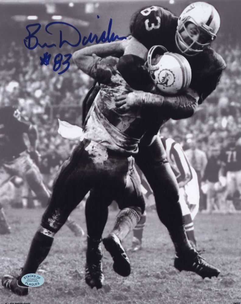 Ben Davidson Signed Raiders 8x10 Photo (SOP COA) | Pristine Auction