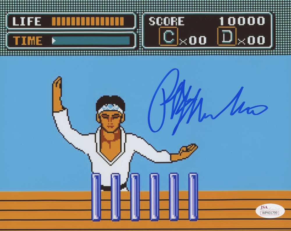 Ralph Macchio Signed "The Karate Kid (Ice Block Break)" 8x10 Photo (JSA ...