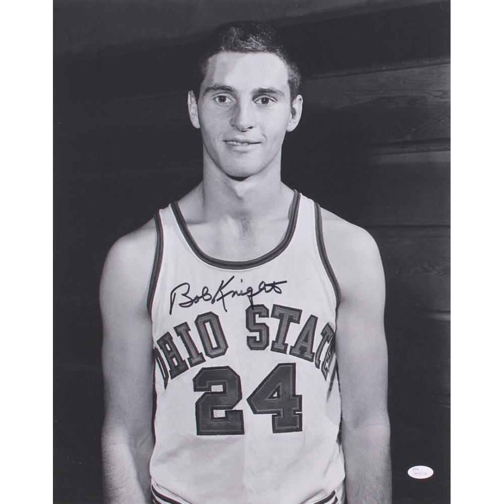 Bobby Knight Signed Ohio State Buckeyes 16x20 Photo (JSA COA ...