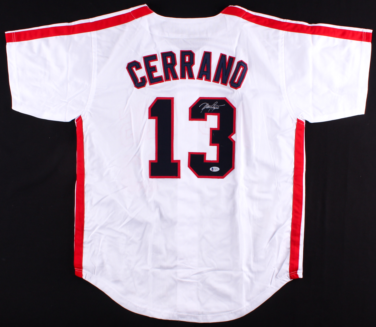 Dennis Haysbert Signed "Major League" "Pedro Cerrano" Indians Jersey ...