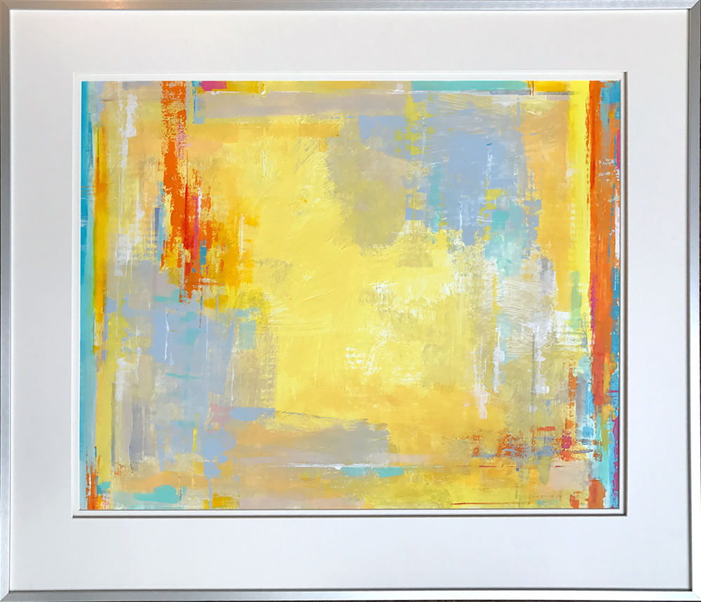 "Walking on Sunshine" 32x27 Original Abstract Art by Steven K Sheffield ...