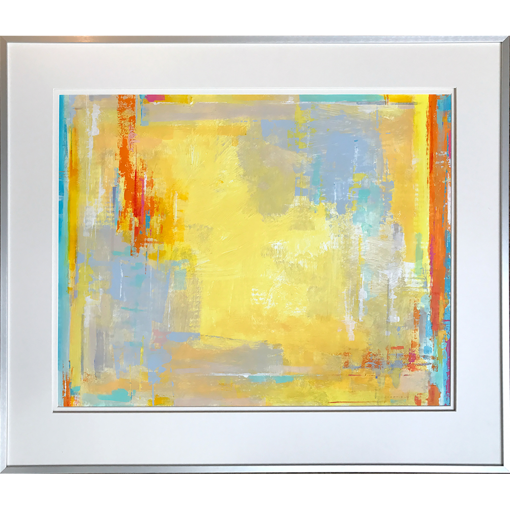 "Walking on Sunshine" 32x27 Original Abstract Art by Steven K Sheffield ...