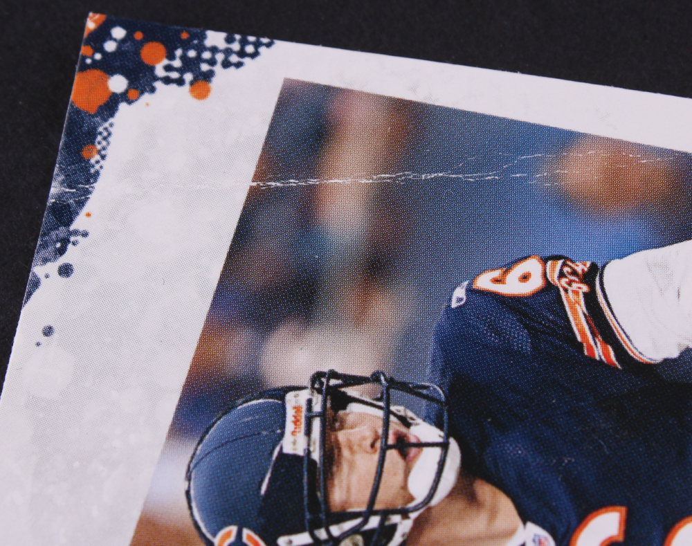 Jay Cutler Signed NFL "The Duke" Football with Display Case and 2010 ...