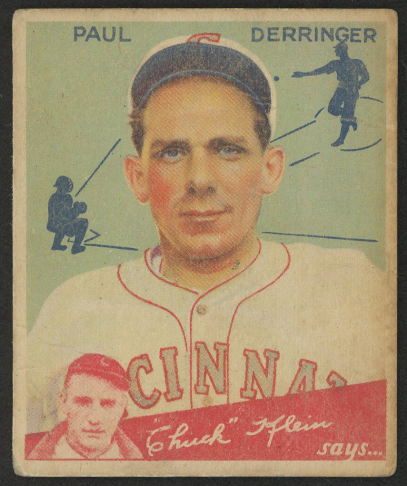 1934 Goudey #84 Paul Derringer CK RC | Pristine Auction