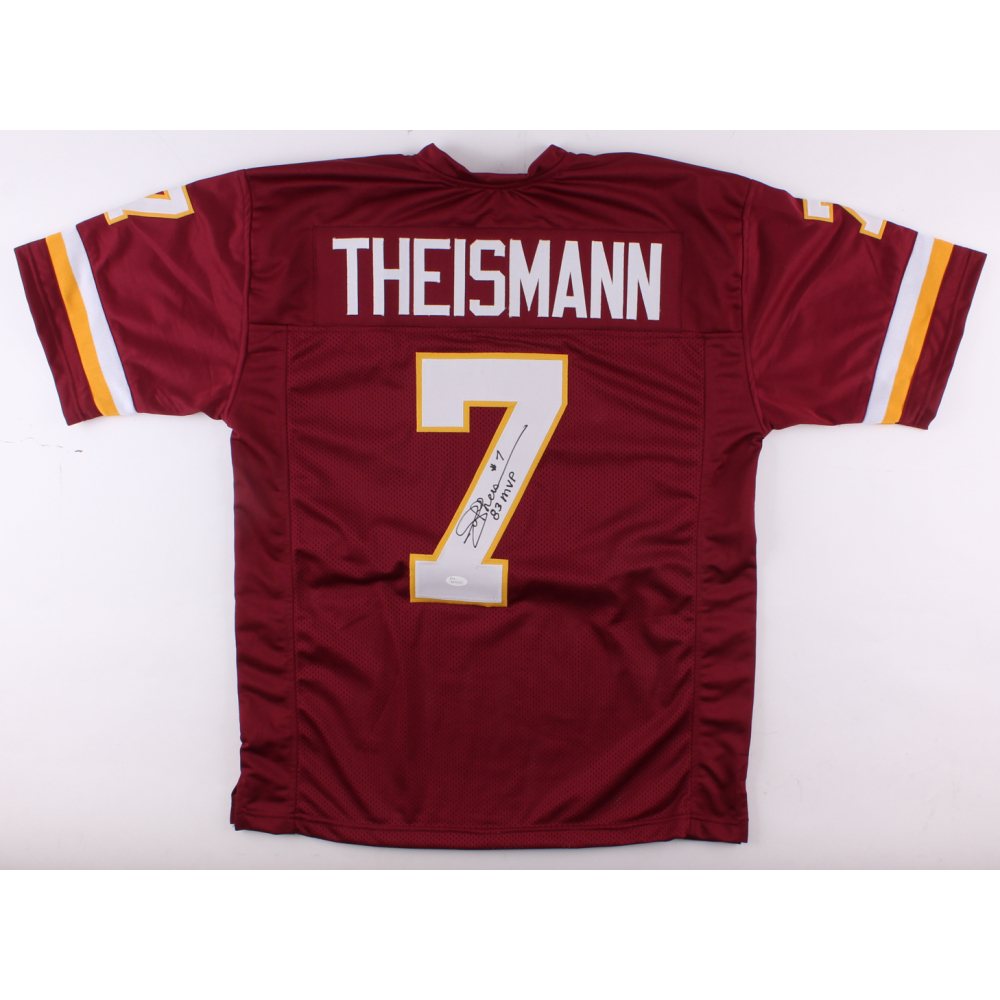 Joe Theismann Signed Redskins Jersey Inscribed "83 MVP" (JSA COA ...