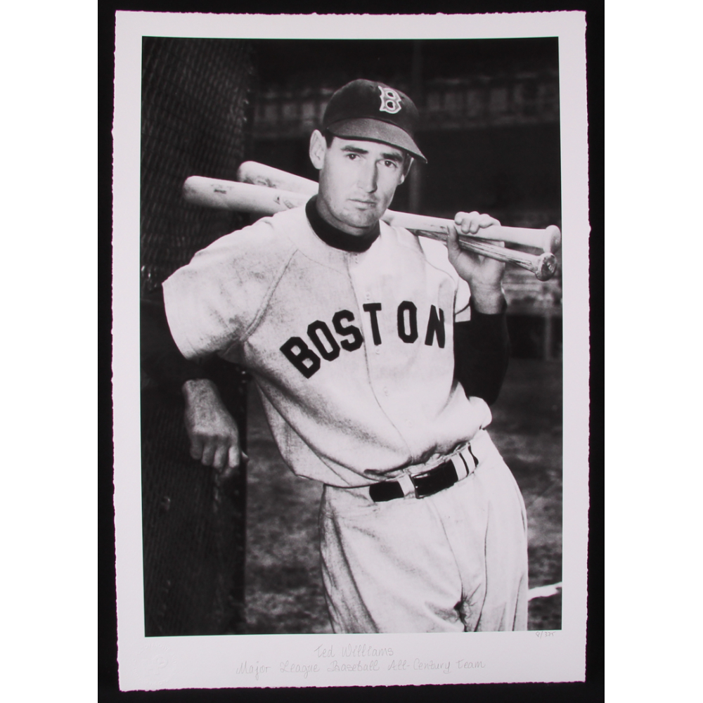 The Hulton Archive - Ted Williams "Major League Baseball All-Century ...