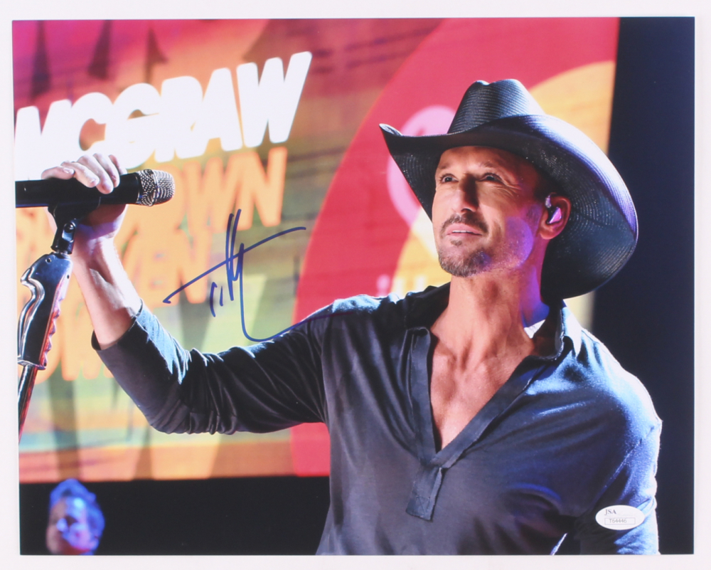Tim McGraw Signed 11x14 Photo (JSA COA) | Pristine Auction
