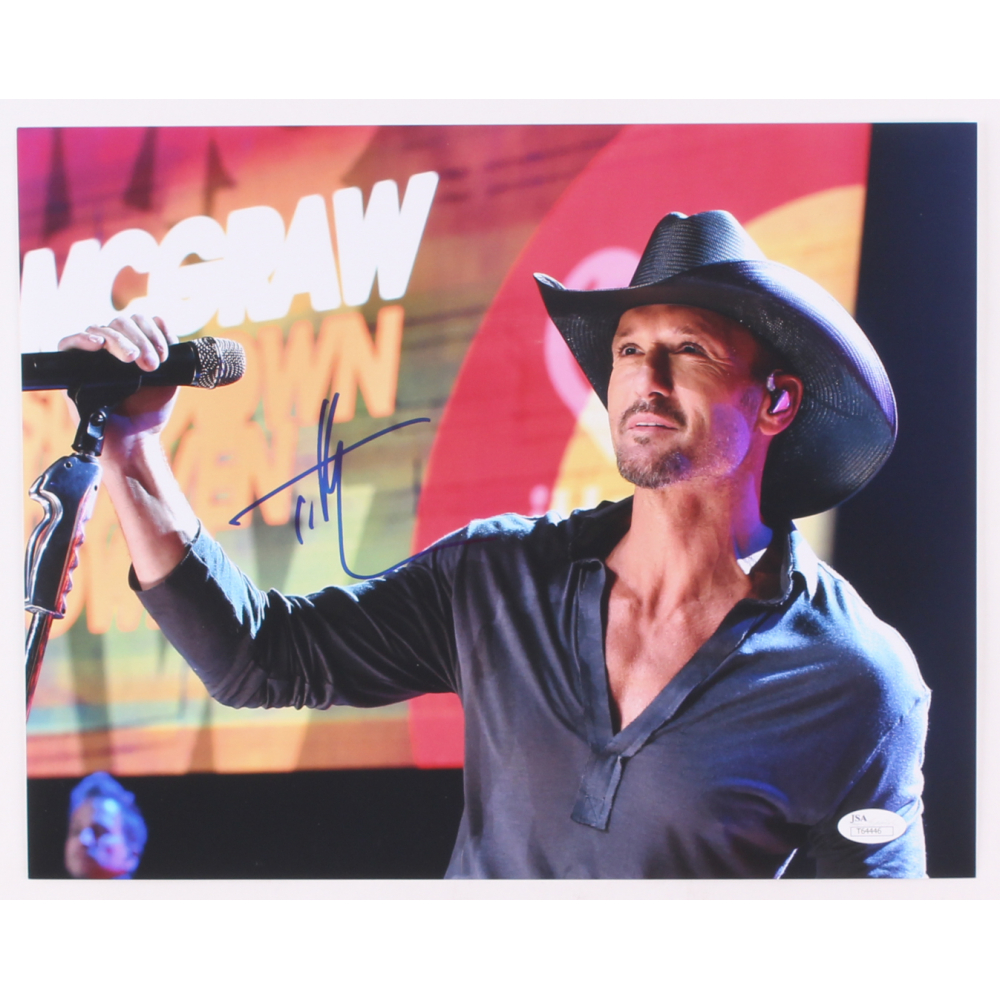 Tim McGraw Signed 11x14 Photo (JSA COA) | Pristine Auction