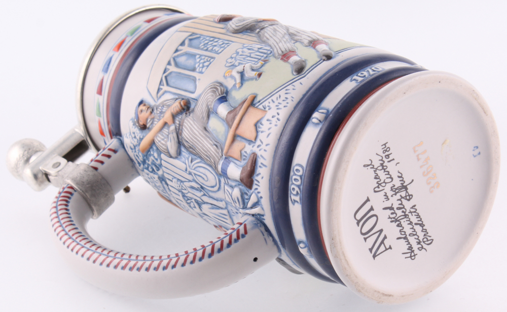 Vintage 1984 Avon "Great American Baseball" Stein Tankard | Pristine ...