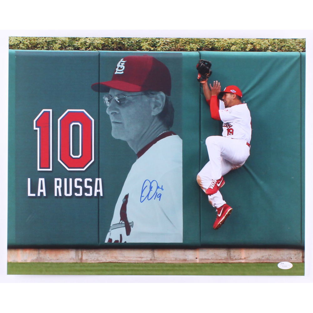 Jon Jay Signed Cardinals 16x20 Photo (JSA COA) | Pristine Auction