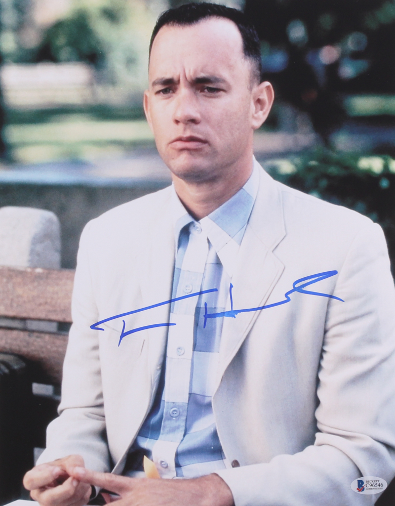 Tom Hanks Signed "Forrest Gump" 11x14 Photo (Beckett COA) | Pristine ...