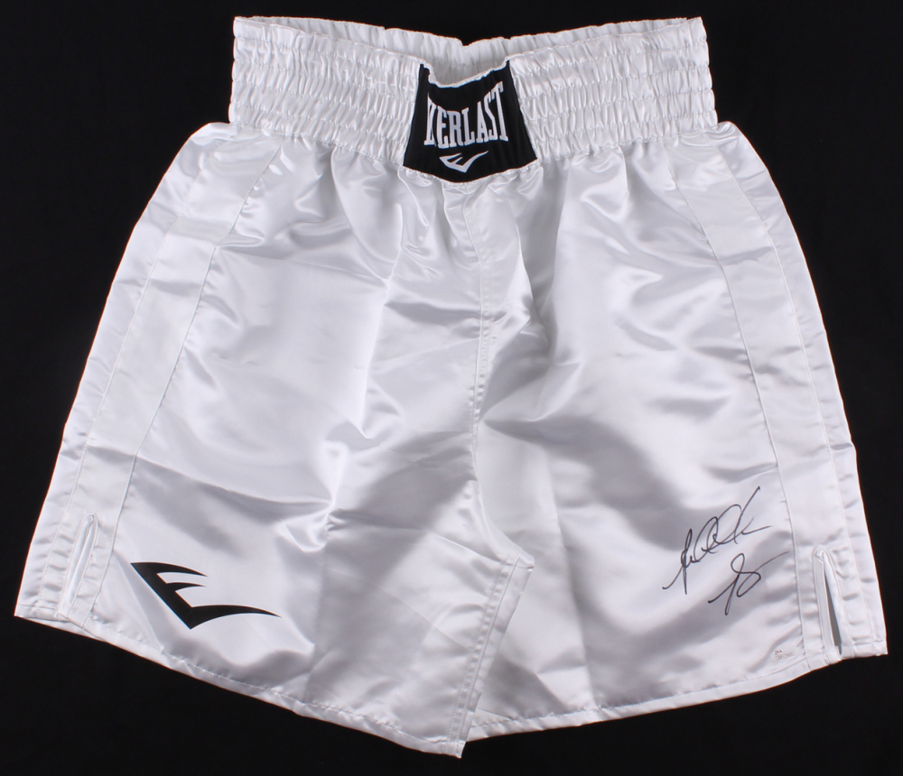 Riddick Bowe Signed Everlast Boxing Trunks (JSA COA) | Pristine Auction