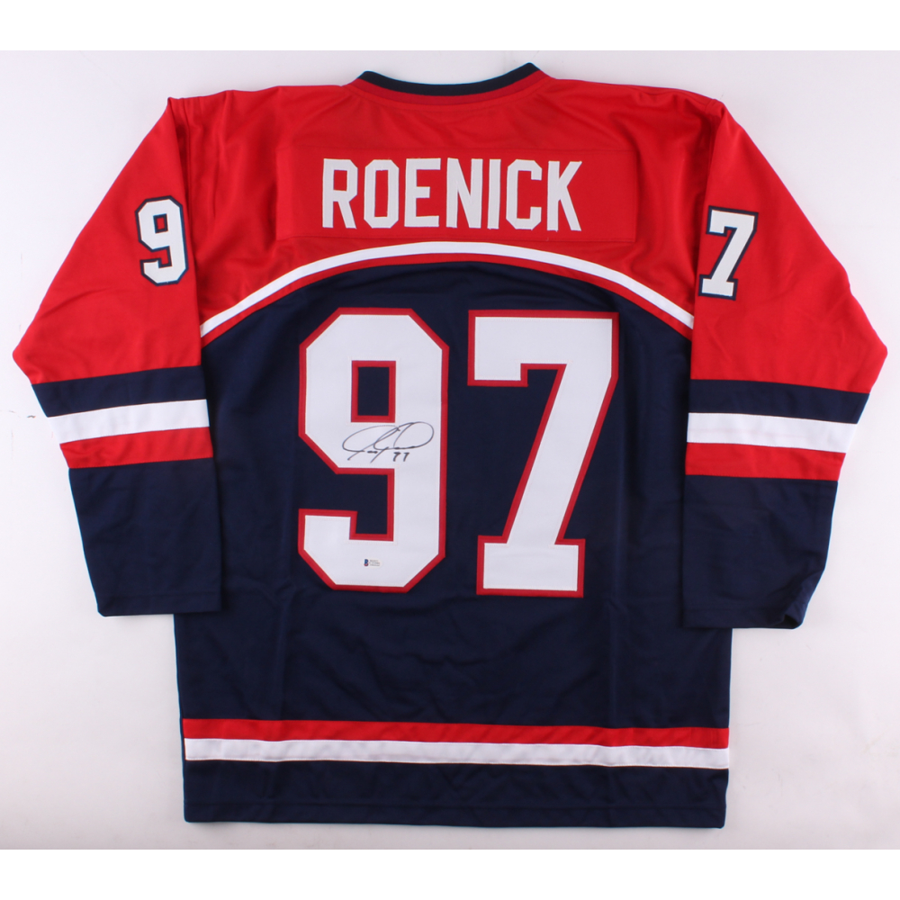 Jeremy Roenick Signed Team USA Jersey (Beckett COA) | Pristine Auction