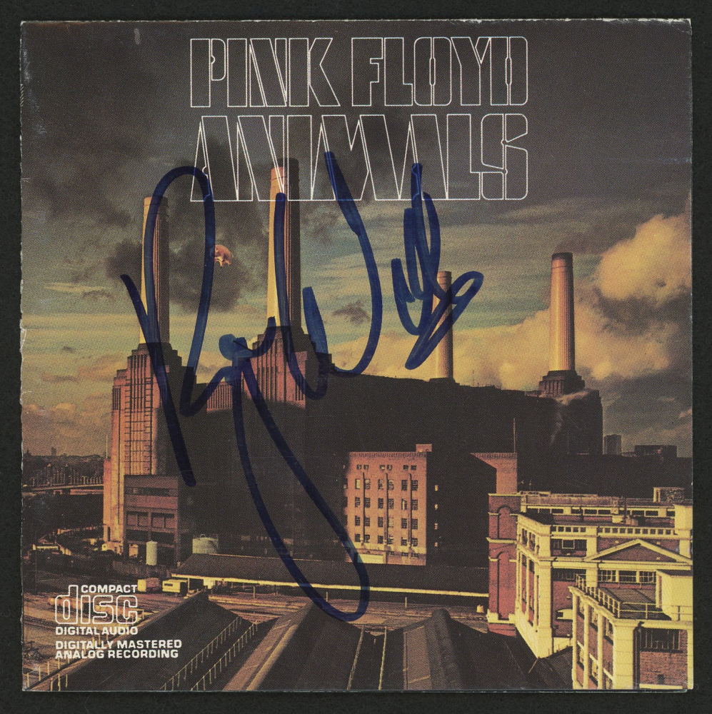 Roger Waters "Pink Floyd" Signed "Animals" CD Album Cover (JSA COA ...