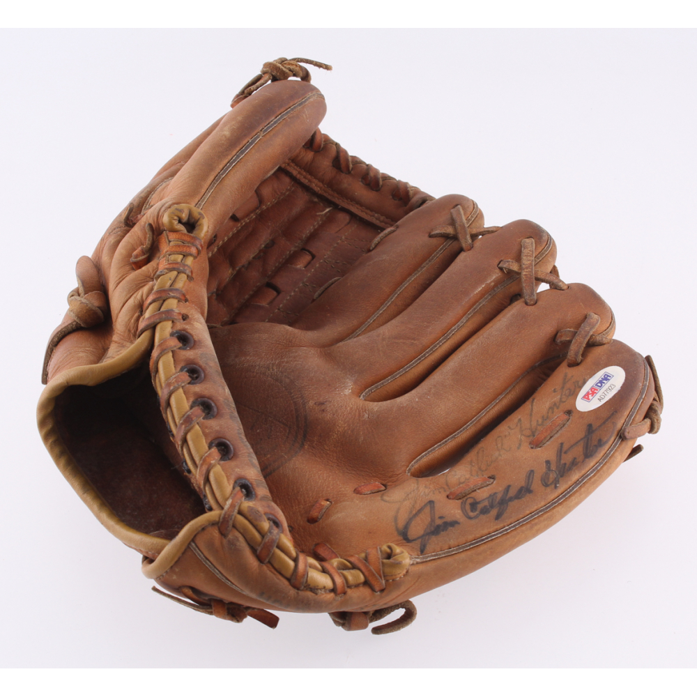 Jim "Catfish" Hunter Signed Wilson Pro Model Baseball Glove (PSA COA) | Pristine Auction