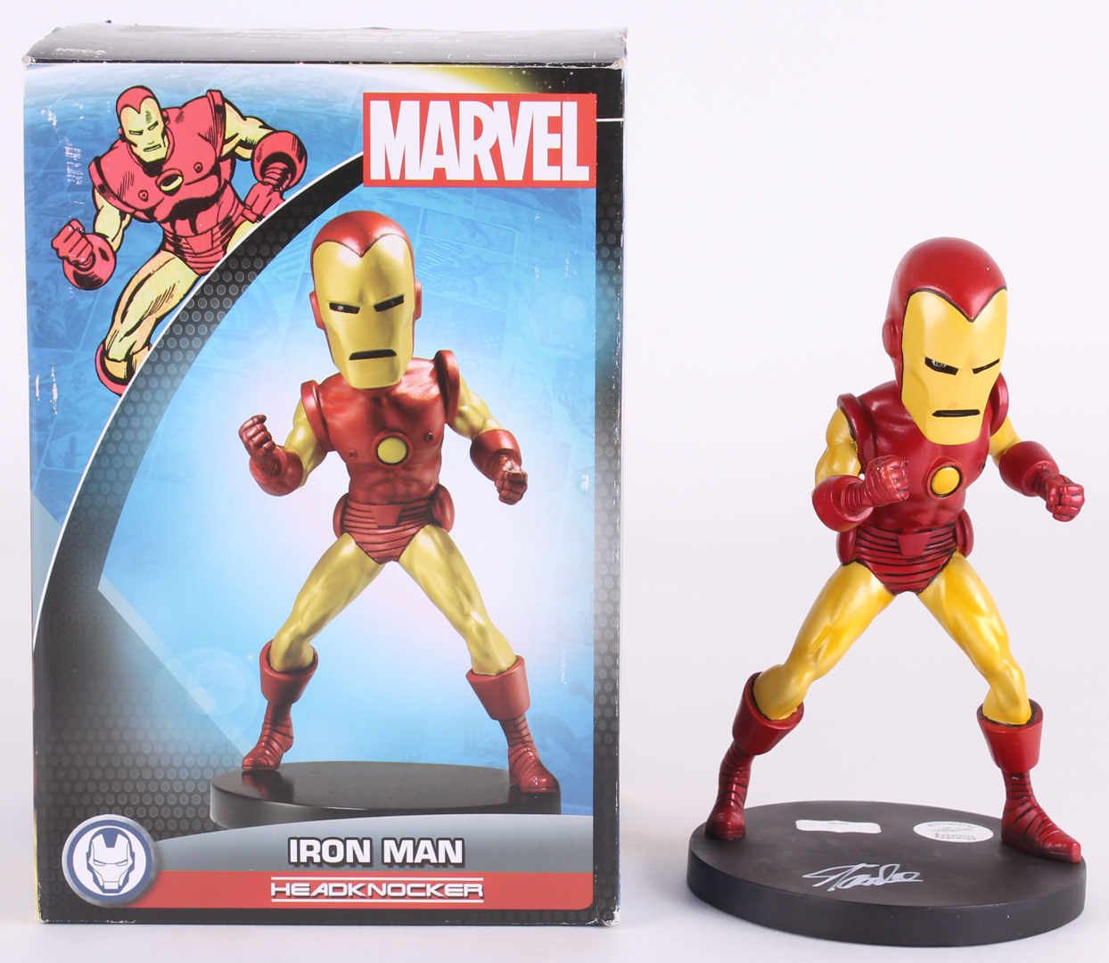 Stan Lee Signed "Ironman" 8" Bobblehead (Radtke Hologram & Lee Hologram ...
