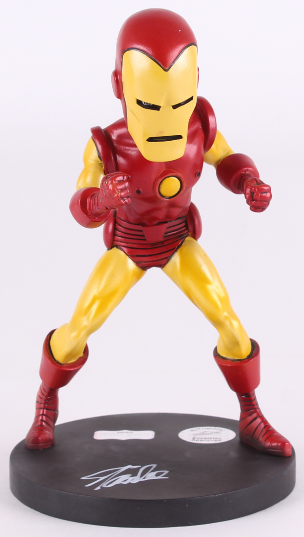 Stan Lee Signed "Ironman" 8" Bobblehead (Radtke Hologram & Lee Hologram ...
