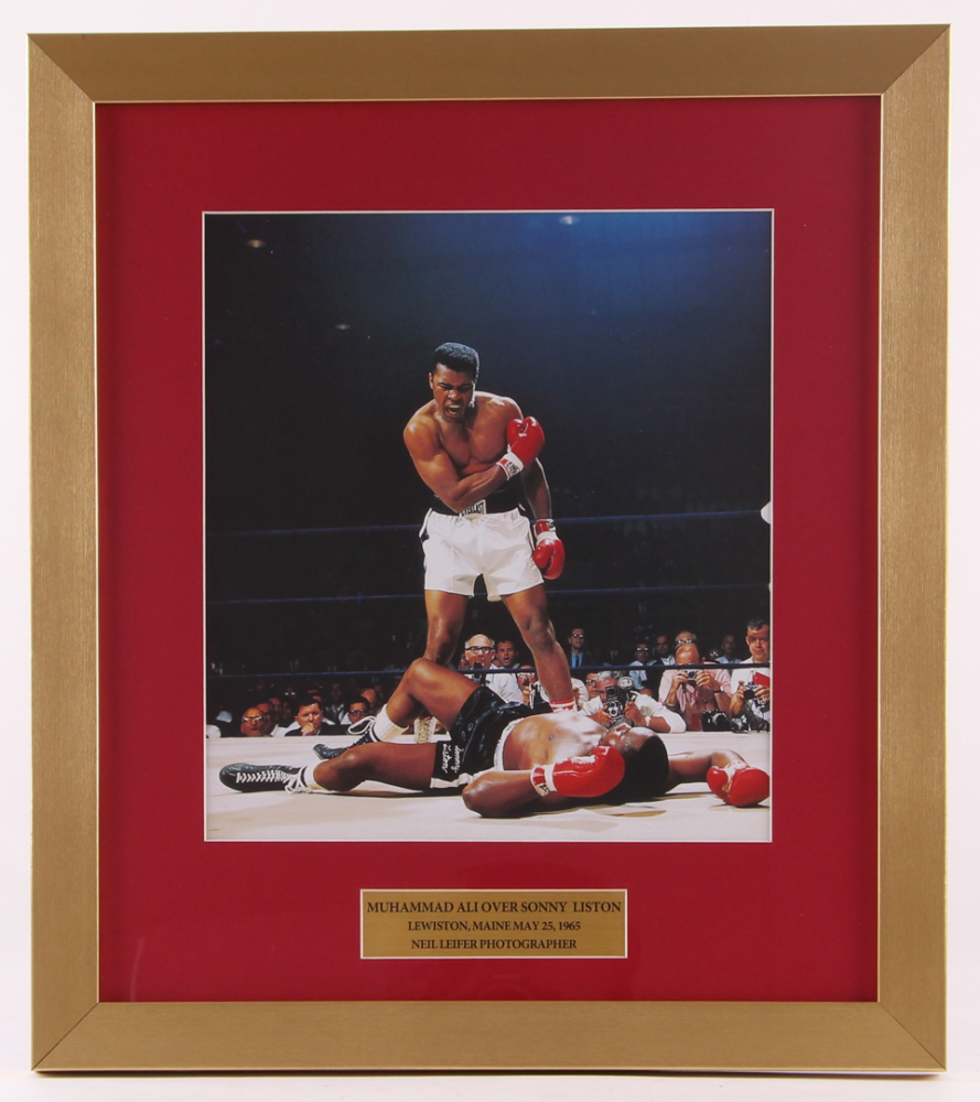 Muhammad Ali 16x18 Custom Framed Neil Leifer Photo | Pristine Auction