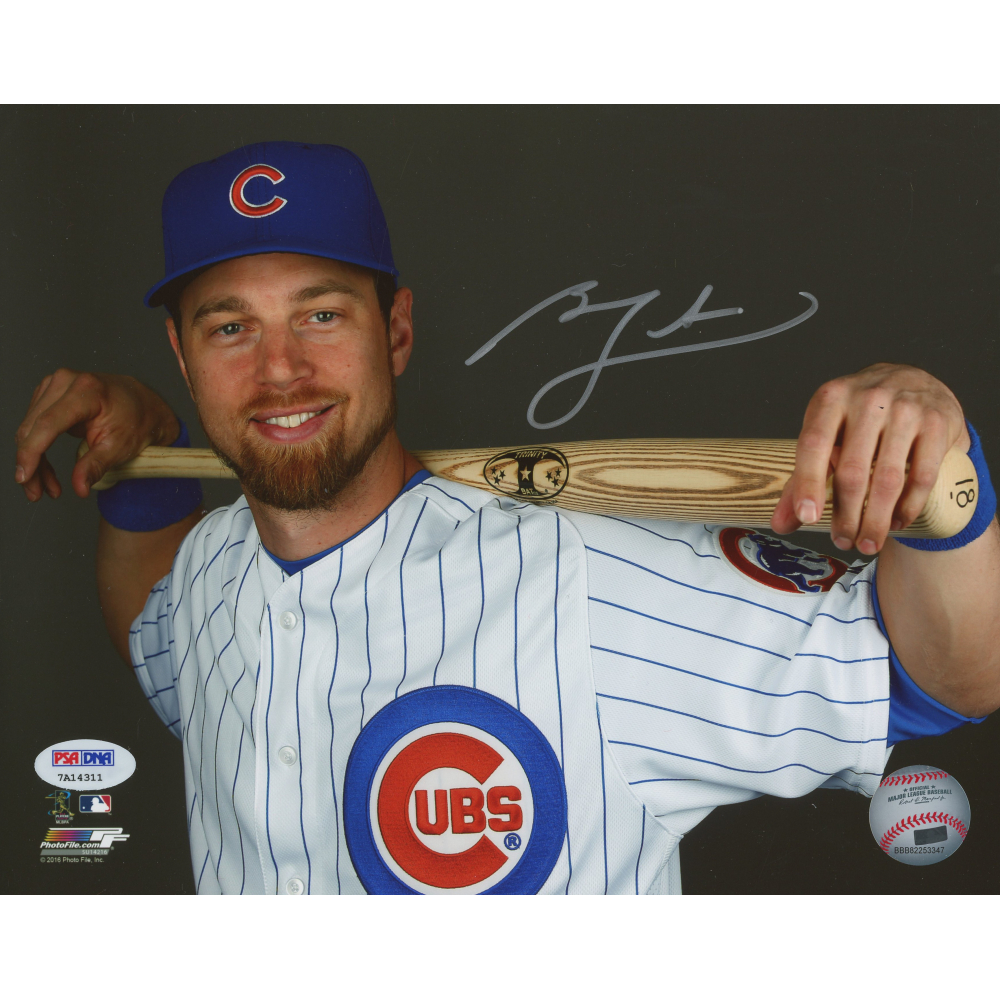 Ben Zobrist Signed Cubs 8x10 Photo (PSA COA) | Pristine Auction