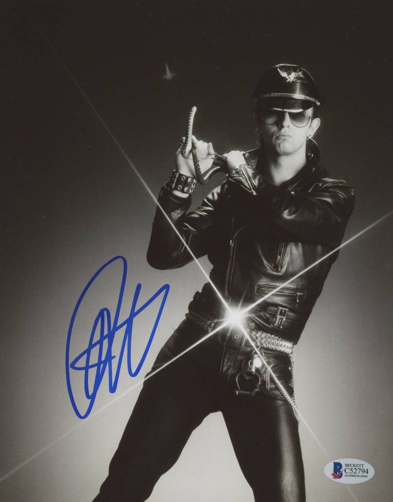 Rob Halford Signed 8x10 Photo (Beckett COA) | Pristine Auction