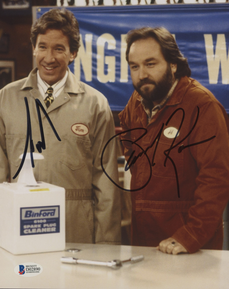 Tim Allen & Richard Karn Signed "Home Improvement" 8x10 Photo (Beckett ...