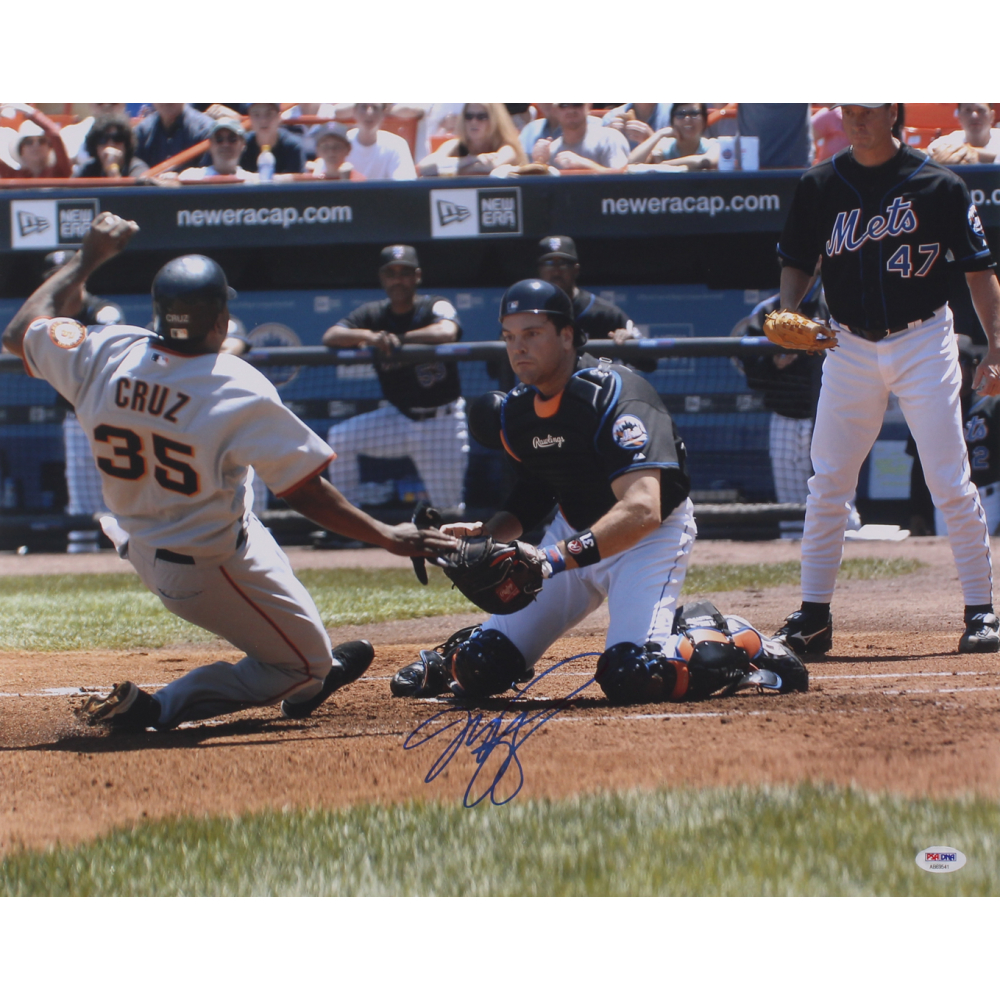 Mike Piazza Signed Mets 16x20 Photo (PSA COA) | Pristine Auction