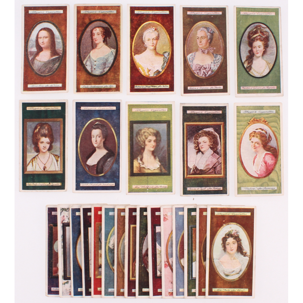 1916 Player's "Miniatures" Complete Set of (25) Cigarette Cards With ...