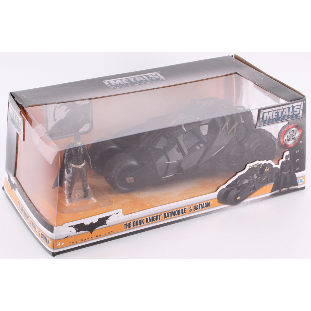 Christian Bale Signed "The Dark Knight" Batman & Batmobile Action ...