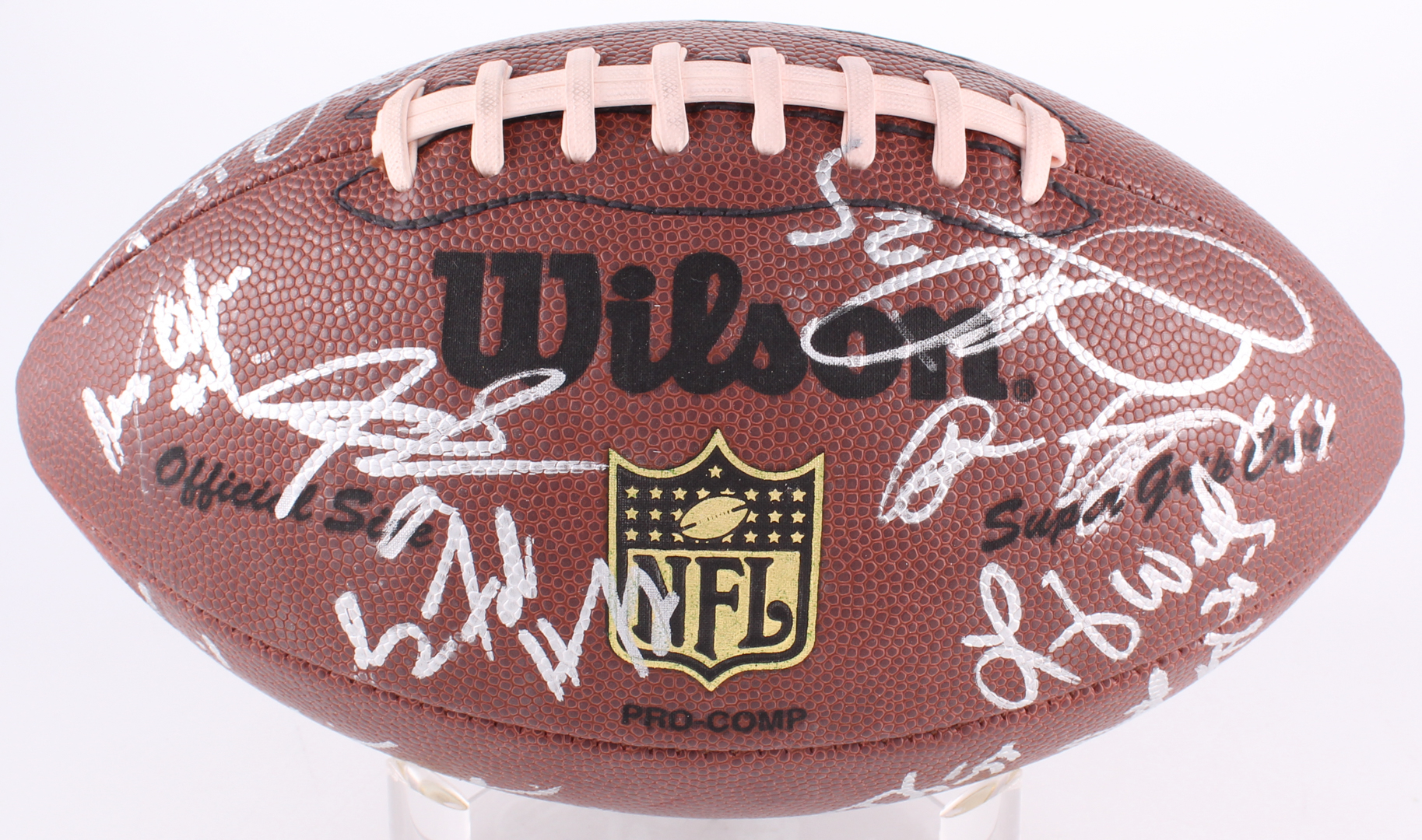 2003 Broncos NFL Football Team-Signed by (26) with Steve Beuerlein, Ed ...