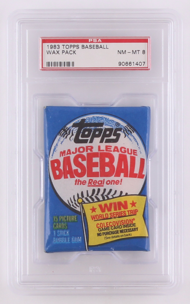 1983 Topps Baseball Wax Pack (psa 8) | Pristine Auction