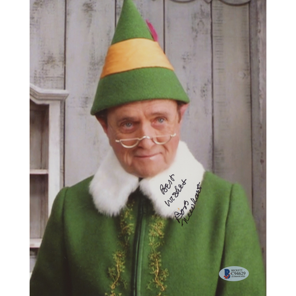 Bob Newhart Signed "Elf" 8x10 Photo Inscribed "Best Wishes" (Beckett ...