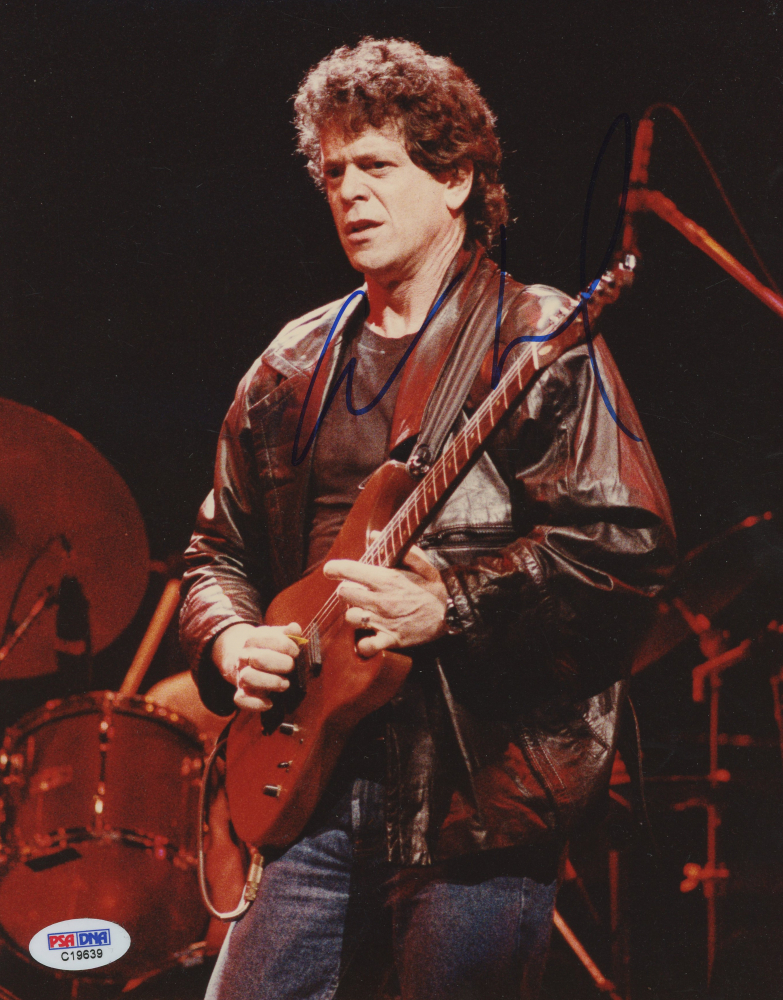 Lou Reed Signed 8x10 Photo (PSA COA) | Pristine Auction